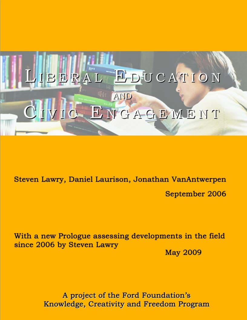 Liberal Education and Civic Engagement - Ford Foundation