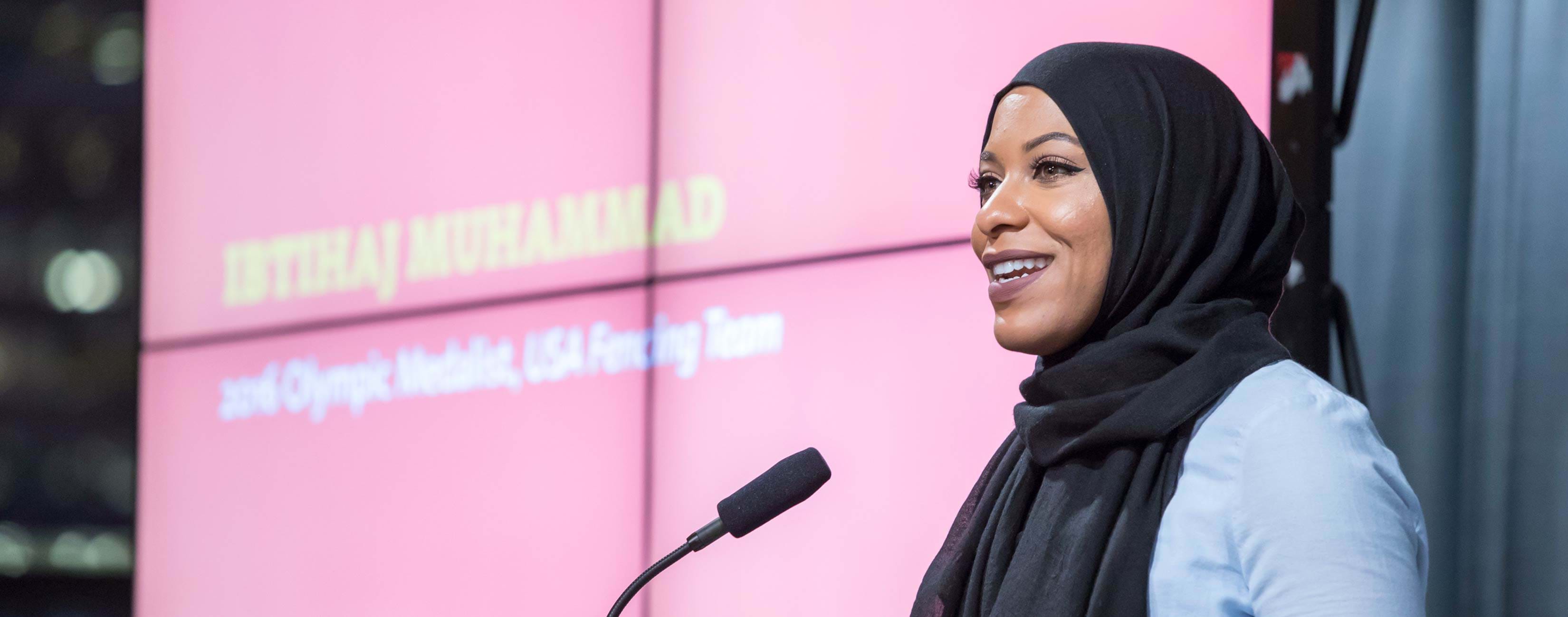 Olympic fencer Ibtihaj Muhammad on freedom, Muslim identity, and the ...