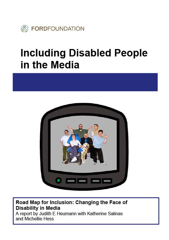 Road Map for Inclusion: Changing the Face of Disability in Media - Ford ...