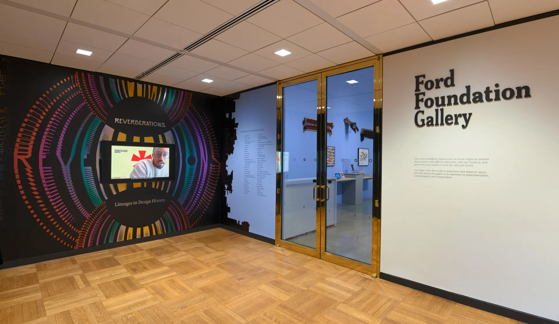 Reverberations: Lineages in Design History - Ford Foundation